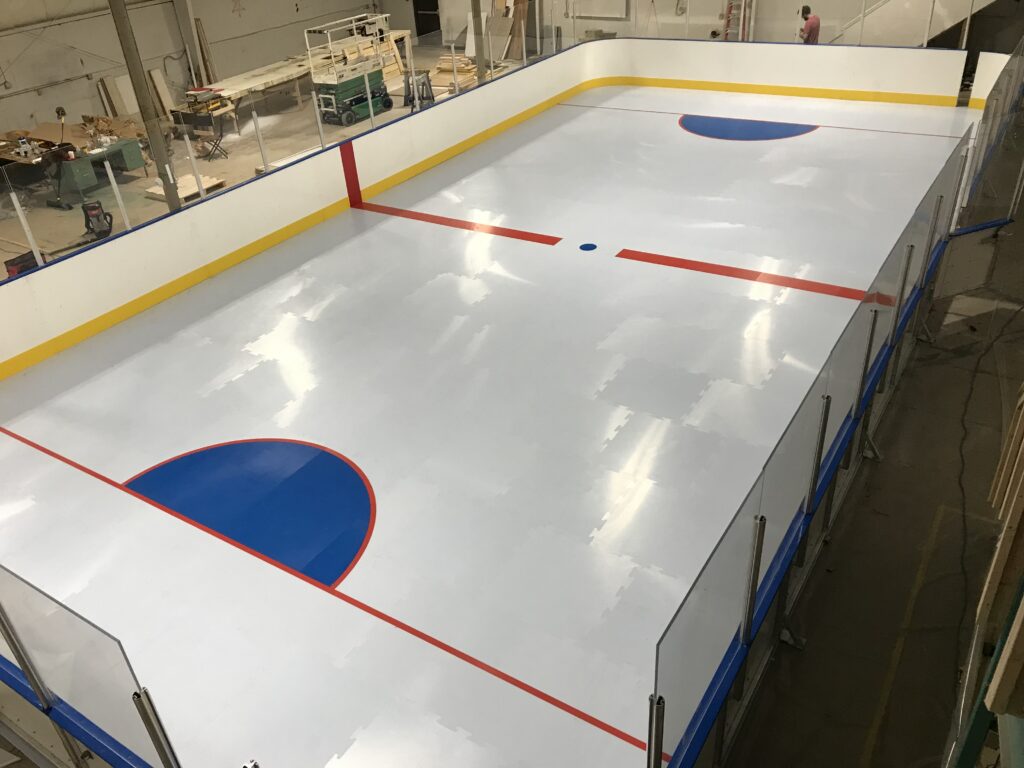 Commercial Synthetic Ice Rinks Get A Quote today from SmartRink